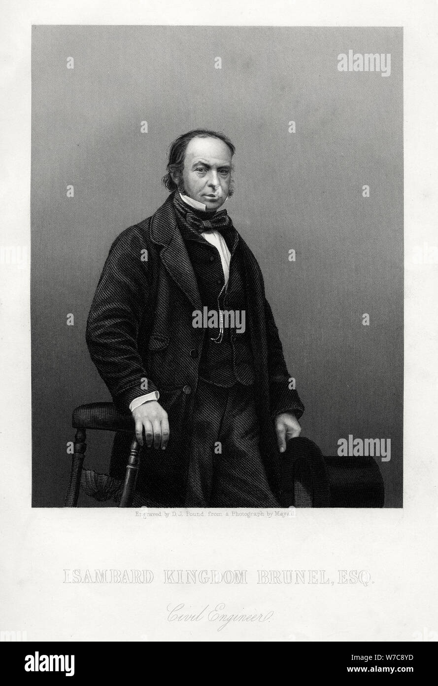Isambard kingdom brunel portrait hi-res stock photography and images ...