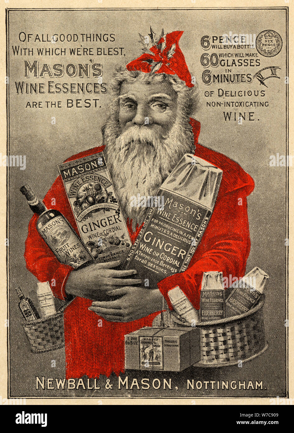 Mason’s Wine Essences, 19th century. Artist: Unknown Stock Photo - Alamy