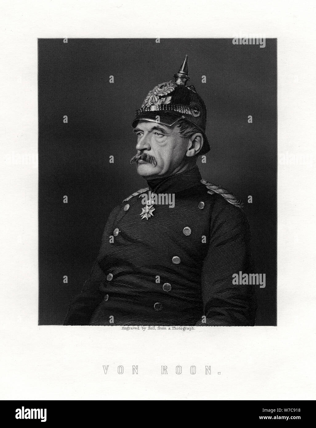Albrecht Theodor Graf Emil von Roon, Prussian soldier and politician ...
