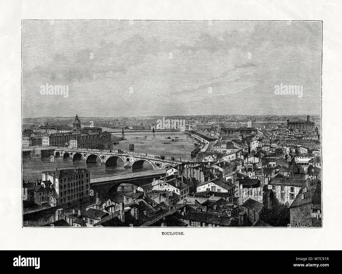Toulouse france 19th century french hi-res stock photography and images ...