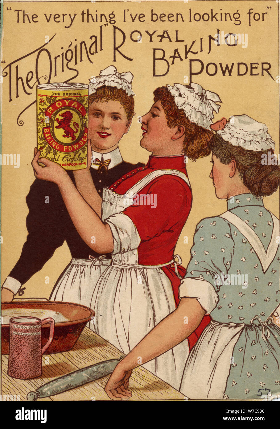 Royal Baking Powder, 19th century. Artist: Unknown Stock Photo - Alamy