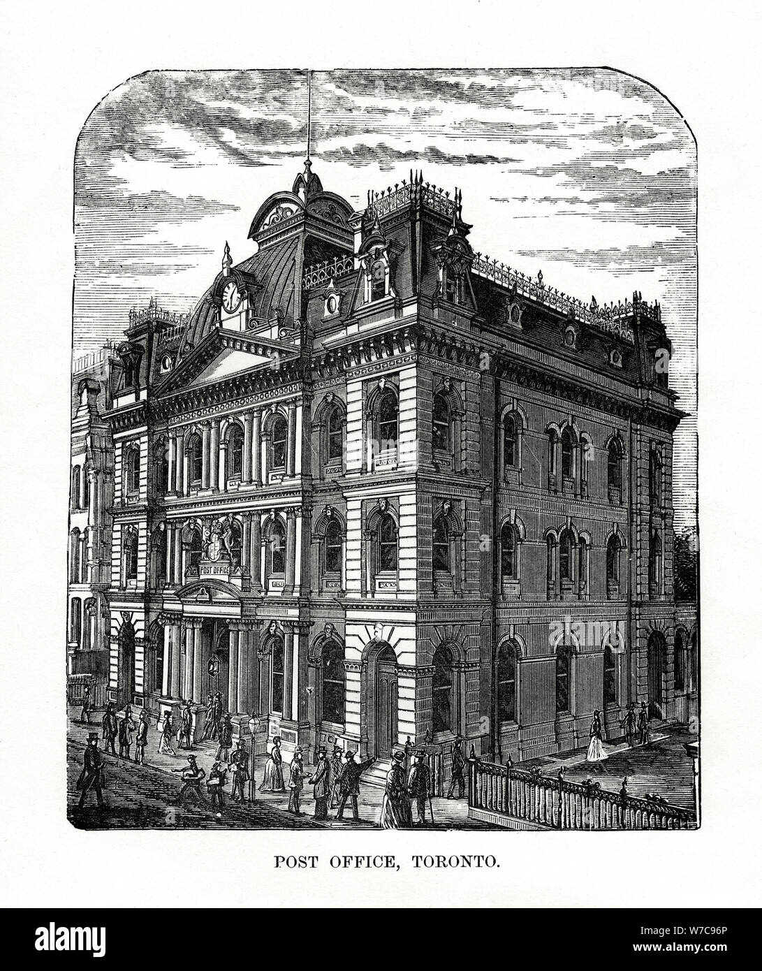 The post office building exterior facade hi-res stock photography and ...