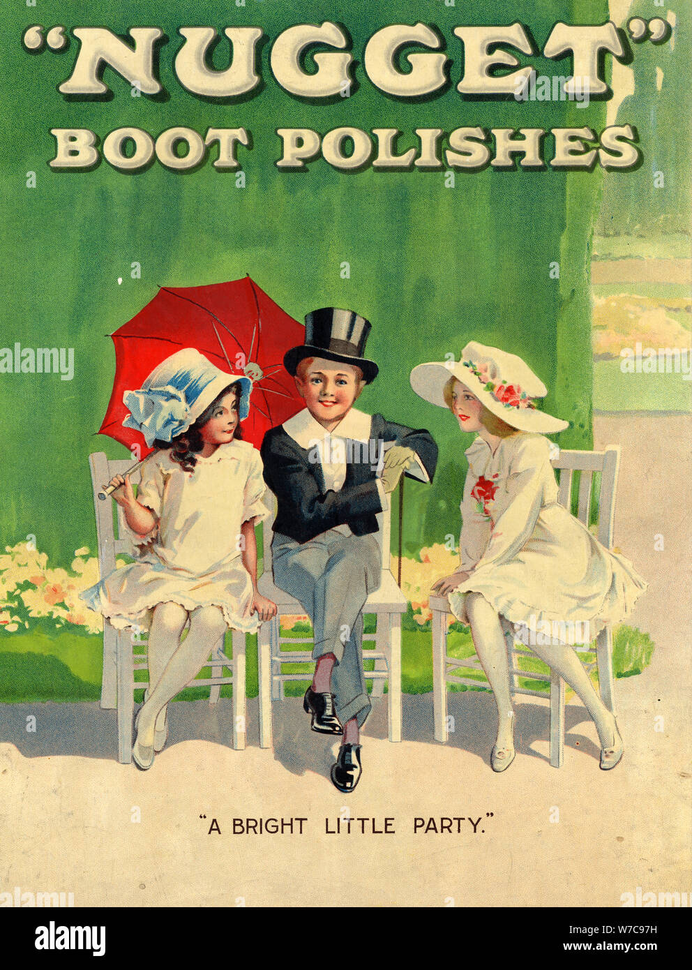 Nugget boot polish, 1920s. Artist: Unknown Stock Photo - Alamy