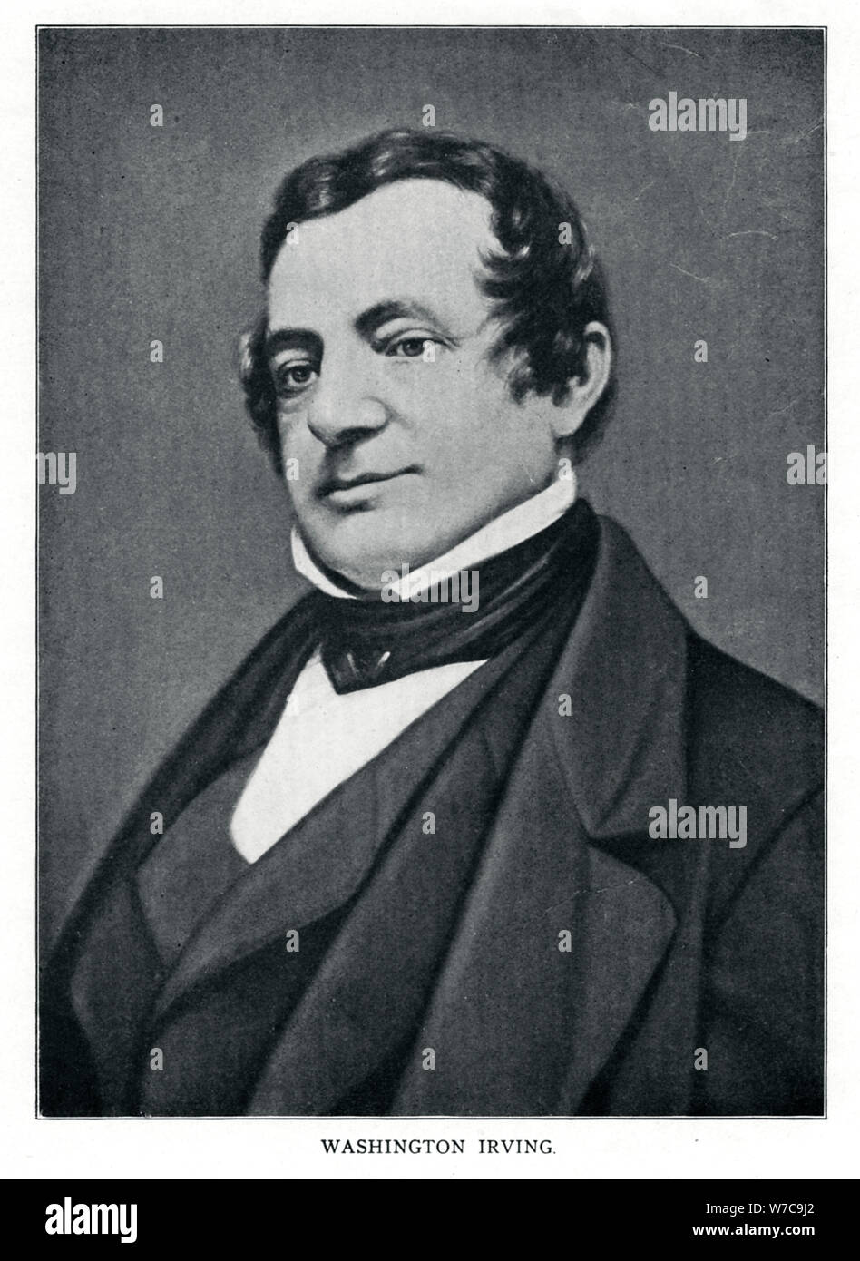 Washington irving portrait hi-res stock photography and images - Alamy