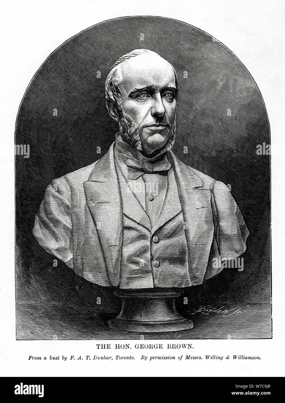 George brown journalist hi-res stock photography and images - Alamy