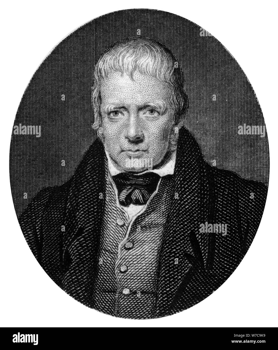 Scottish author sir walter scott Black and White Stock Photos & Images ...
