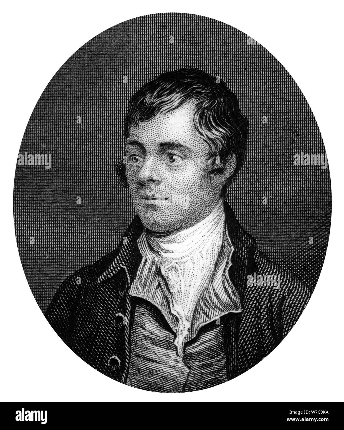 Portrait of robert burns Black and White Stock Photos & Images - Alamy