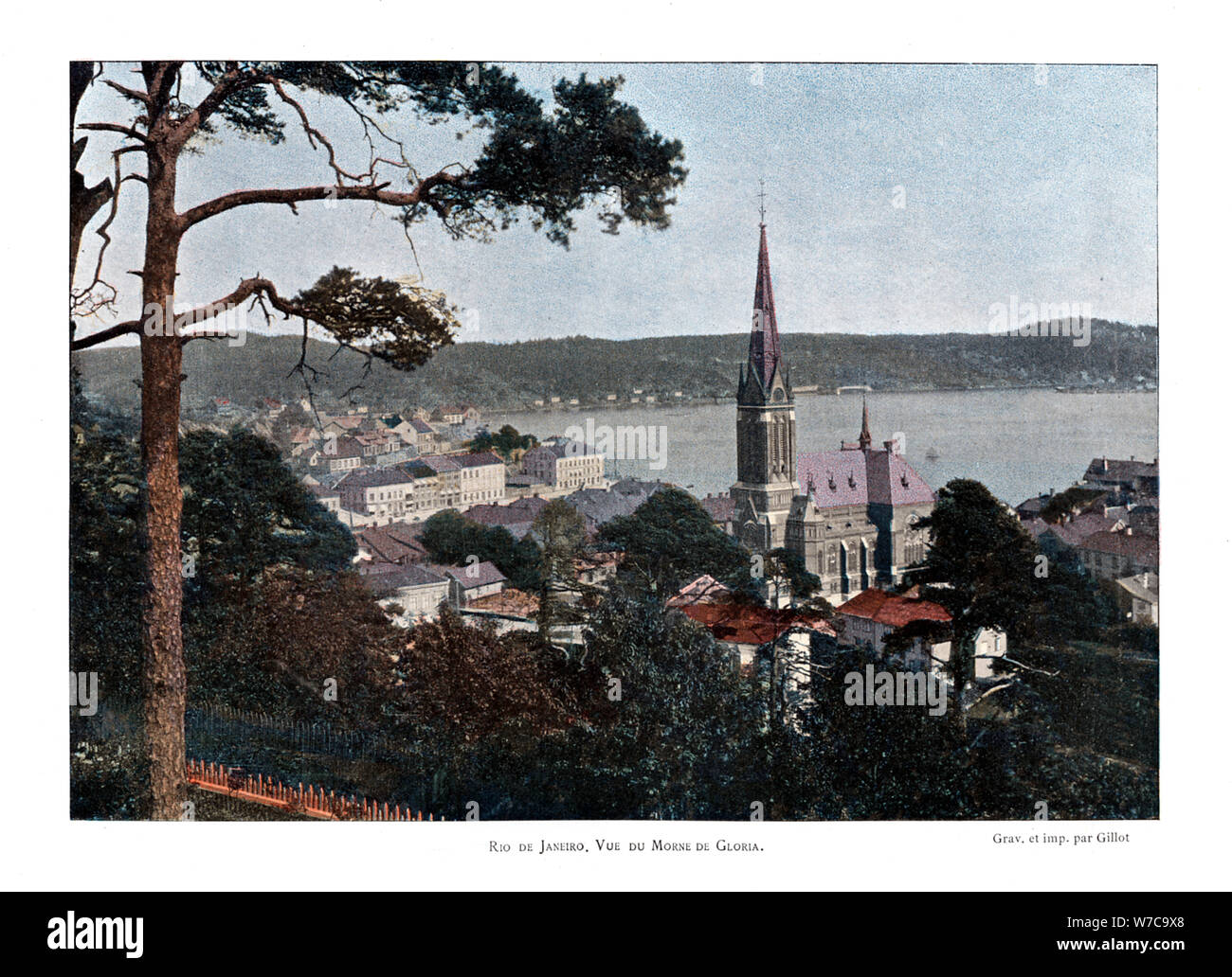 Rio de Janeiro, Brazil, 19th century. Artist: Gillot Stock Photo - Alamy