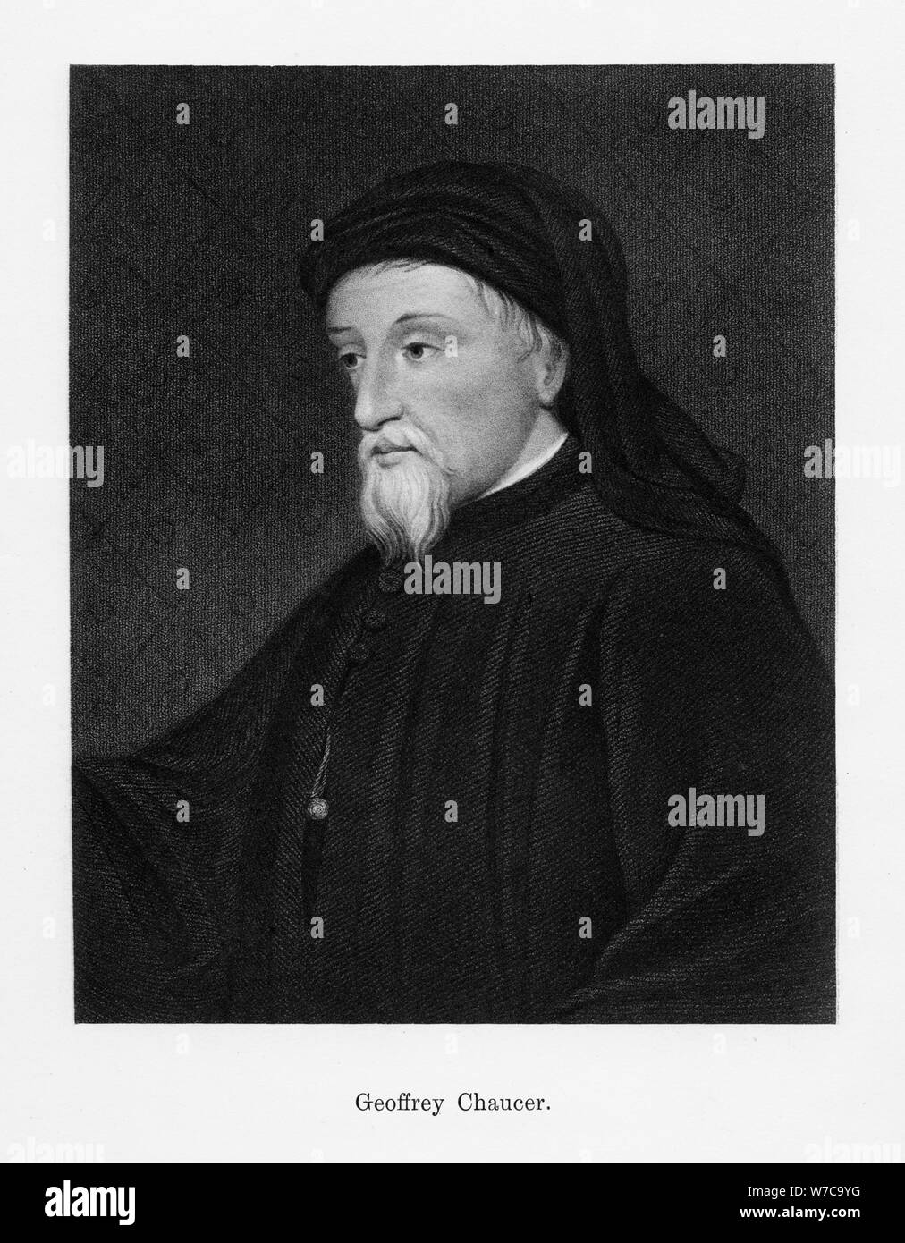 Geoffrey Chaucer, English author, poet, philosopher, bureaucrat, and ...