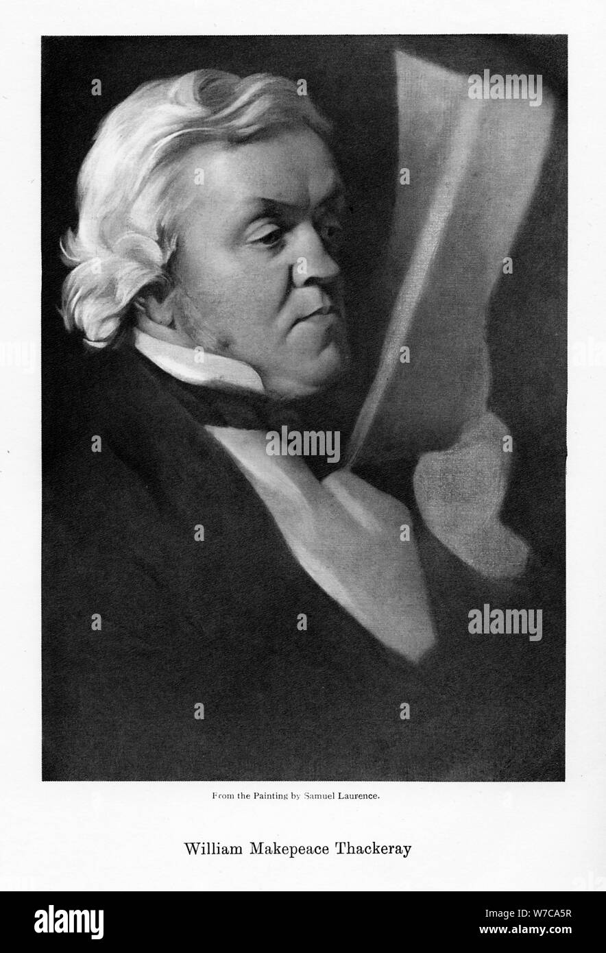 William thackeray portrait Black and White Stock Photos & Images - Alamy