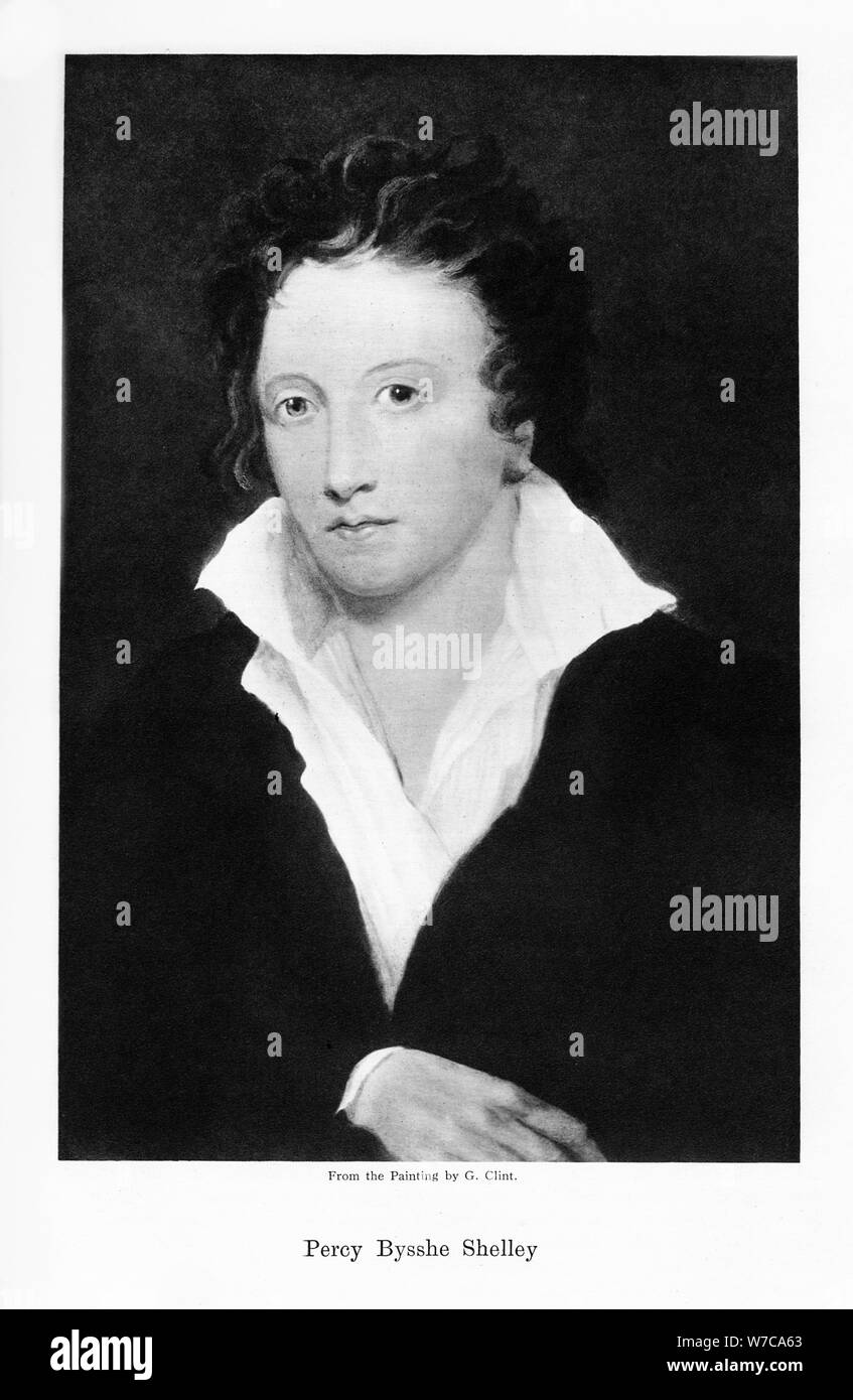 Percy Bysshe Shelley Royalty Free Stock Image Stock The Poetical Works ...