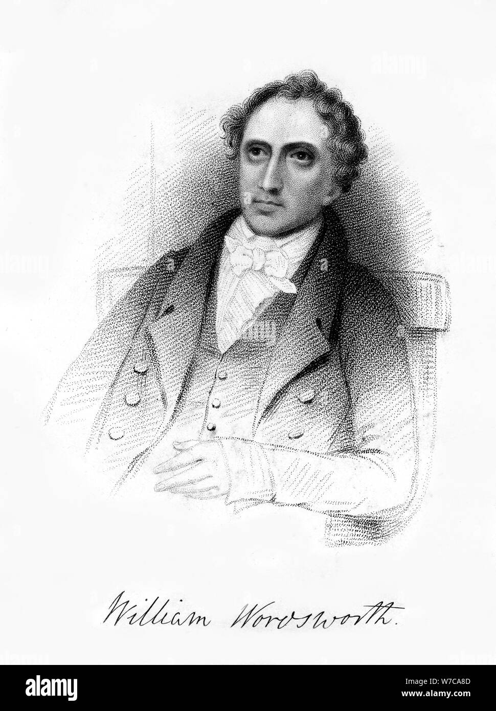 William Wordsworth, English romantic poet, 19th century. Creator ...