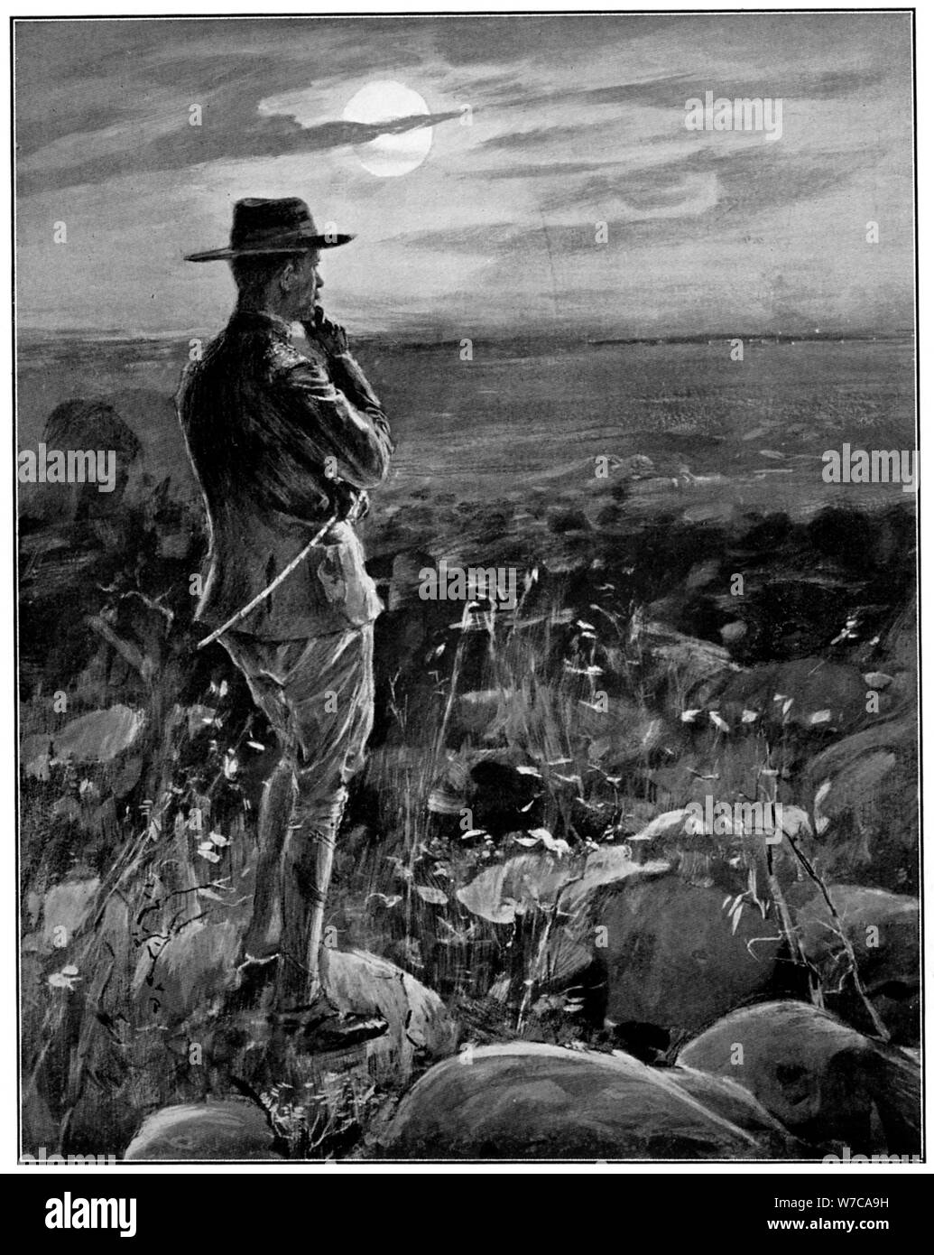 'The Wolf that Never Sleeps', 1899-1900. Artist: Anon Stock Photo - Alamy