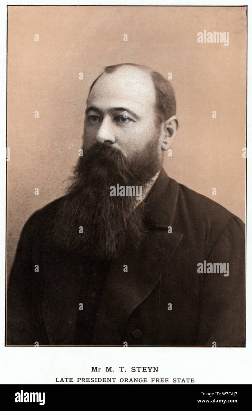 President marthinus theunis steyn hi-res stock photography and images ...