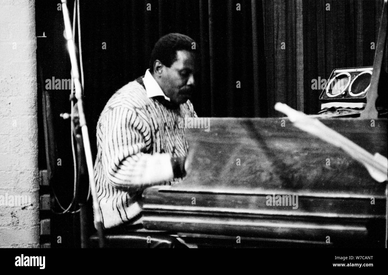 George Cables, Bass Clef, Hoxton Square, London, September 1989. Artist ...