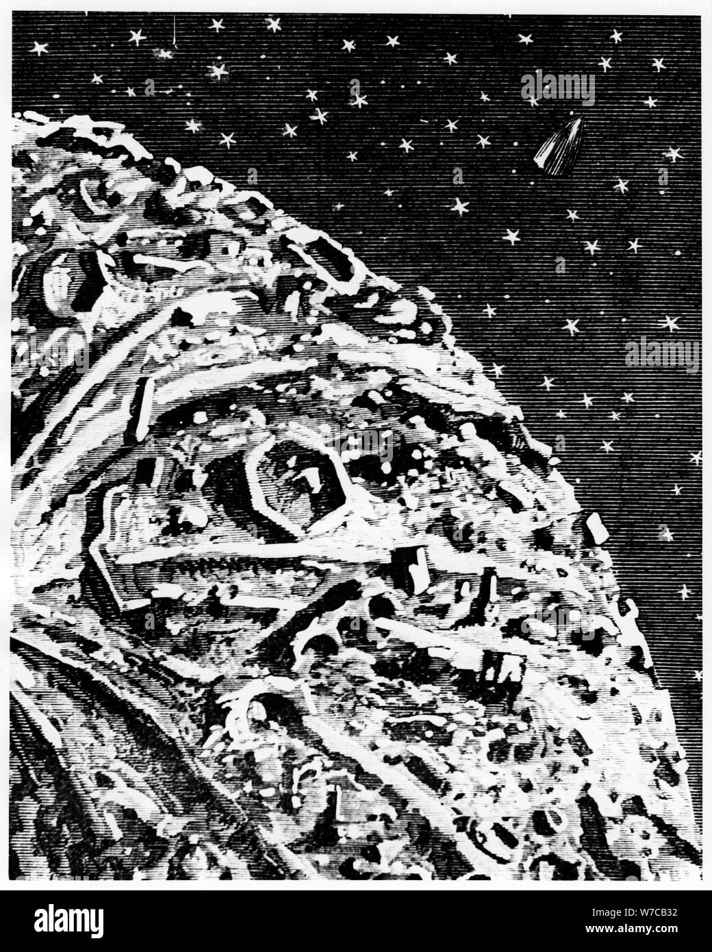 Illustration from travel pictures Black and White Stock Photos & Images ...