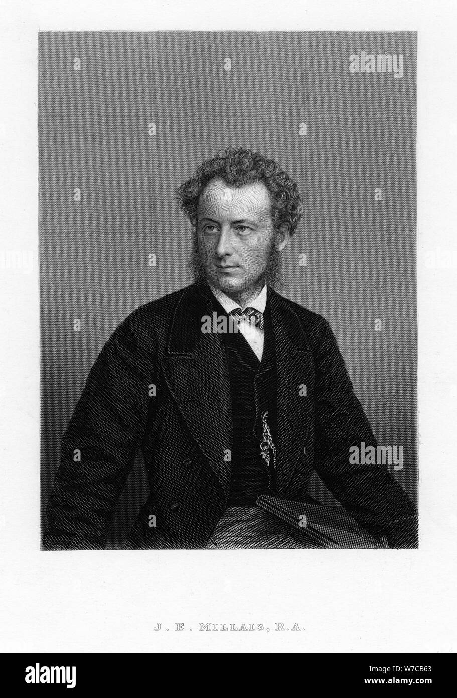 John Everett Millais, British Pre-Raphaelite painter, c1870. Artist ...