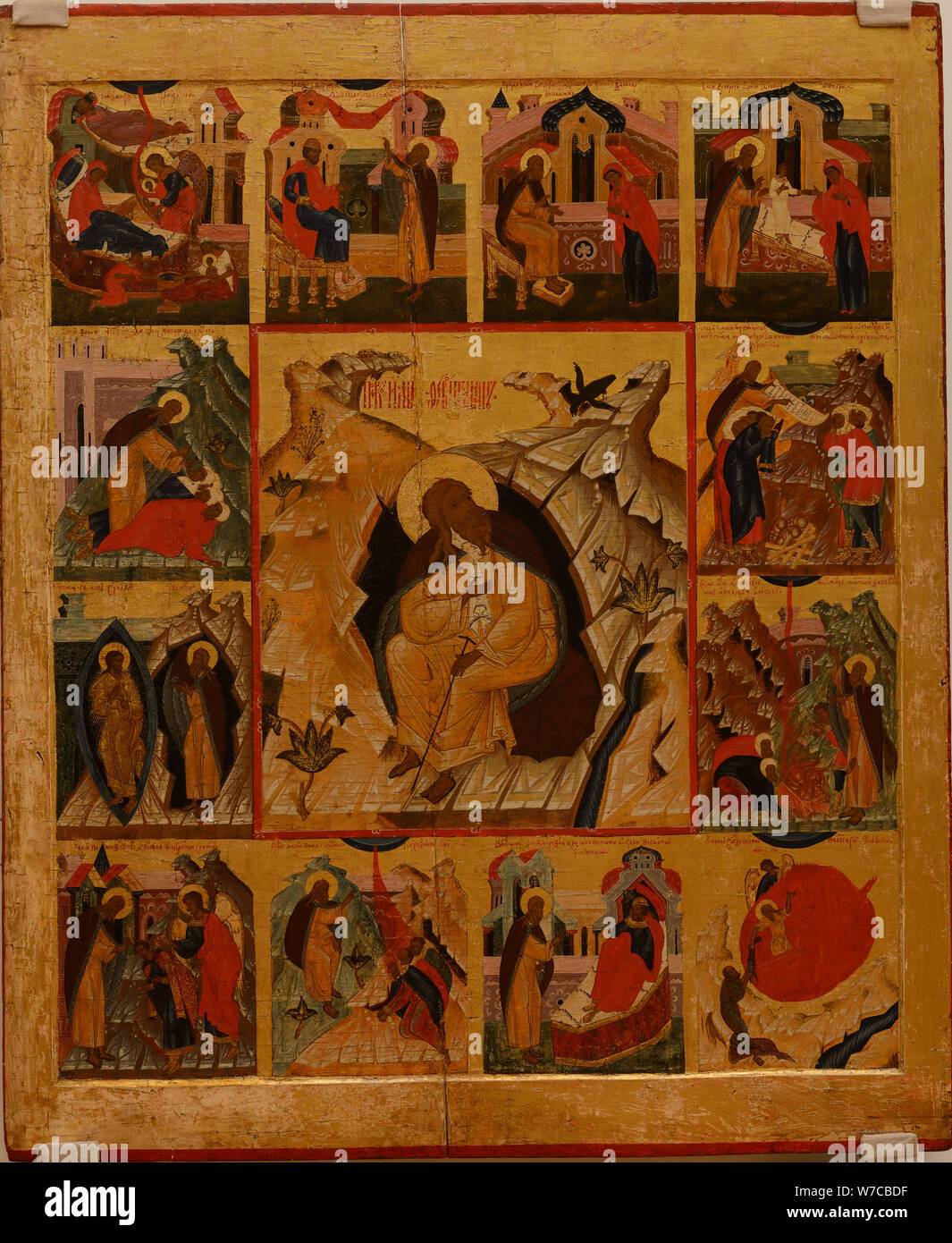 The Prophet Elijah in the Wilderness with Scenes from His Life, 16th ...