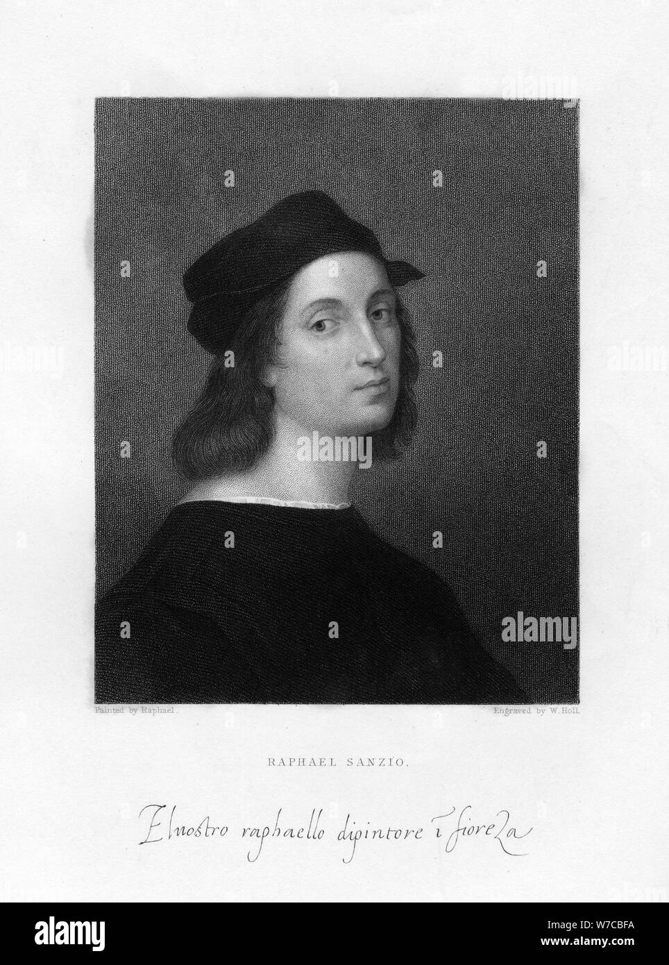 Portrait of painter raphael Black and White Stock Photos & Images - Alamy