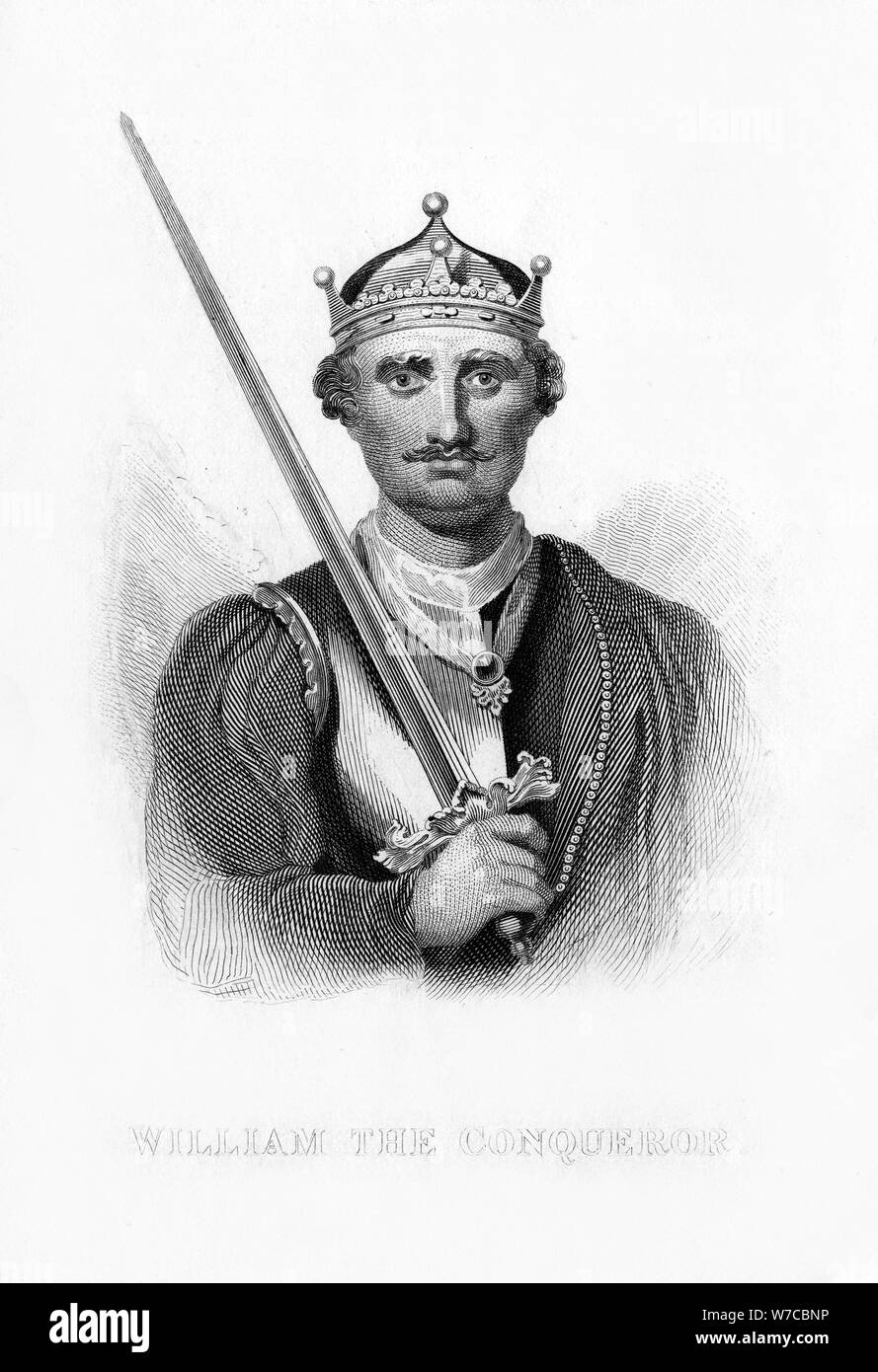 William the Conqueror, (19th century). Artist: Unknown Stock Photo - Alamy