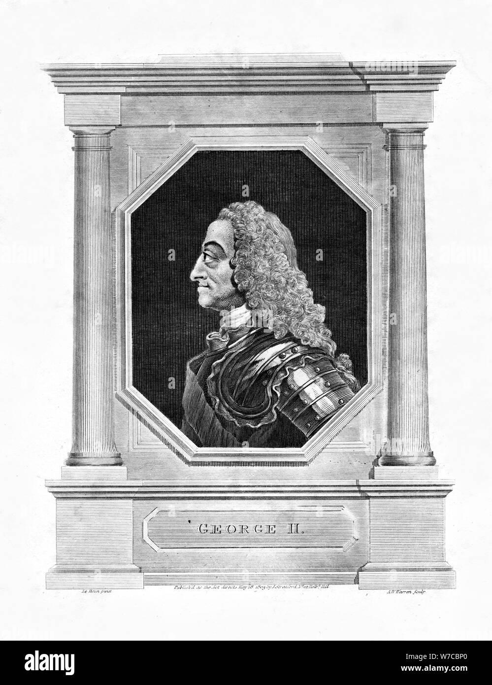 King george ii hi-res stock photography and images - Alamy