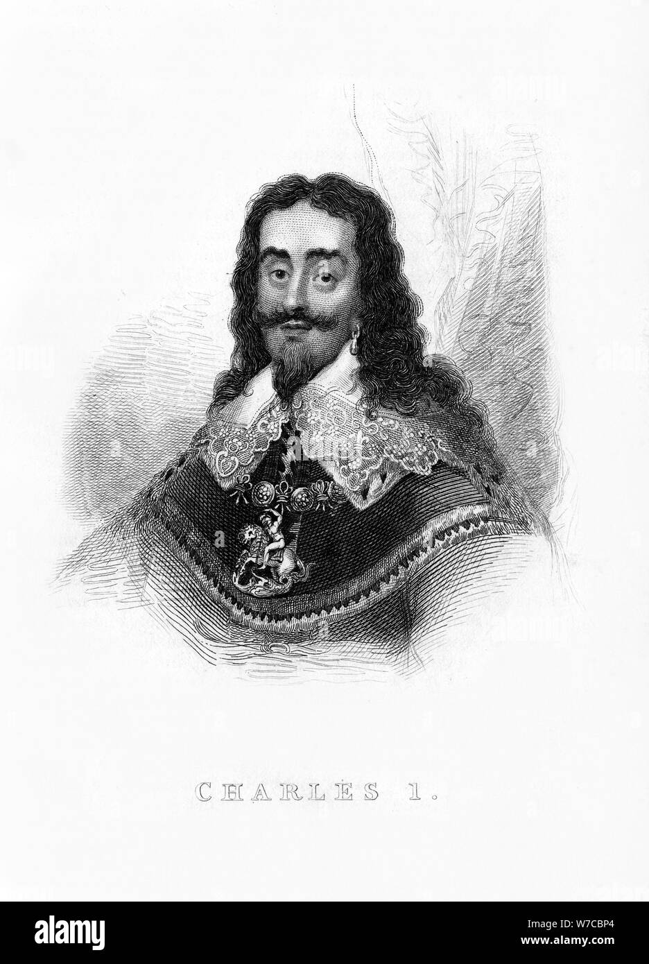 Charles I, King of England, Scotland, and Ireland, (19th century ...