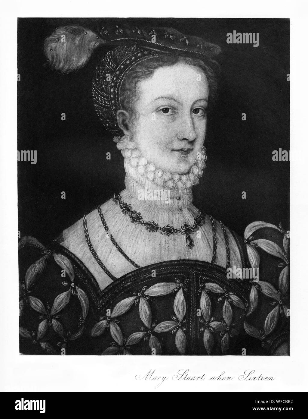 Mary Stuart at sixteen, (1907). Artist: Unknown Stock Photo - Alamy