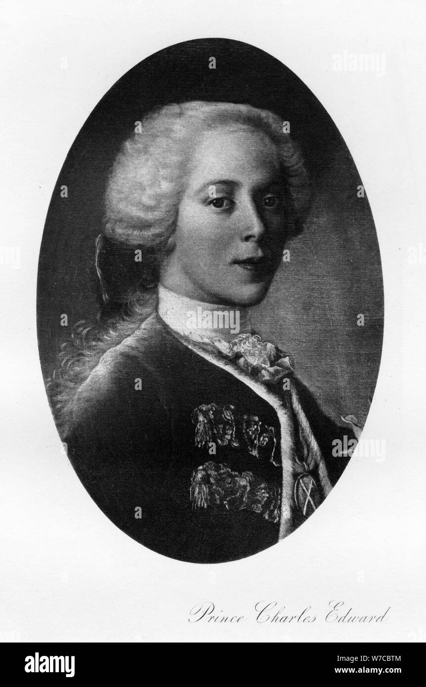 Charles edward louis john casimir silvester maria stuart hi-res stock ...