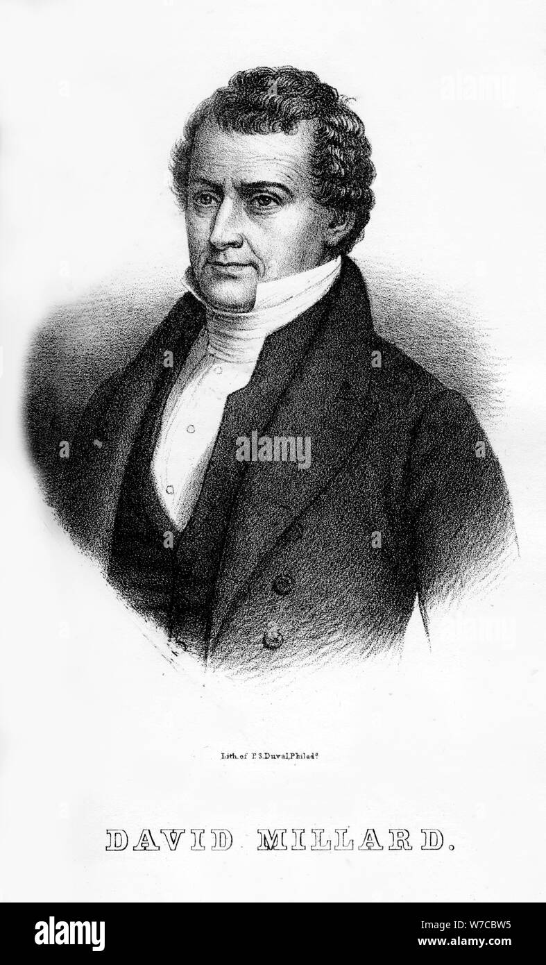 David Millard, 1854. Artist: Unknown Stock Photo - Alamy
