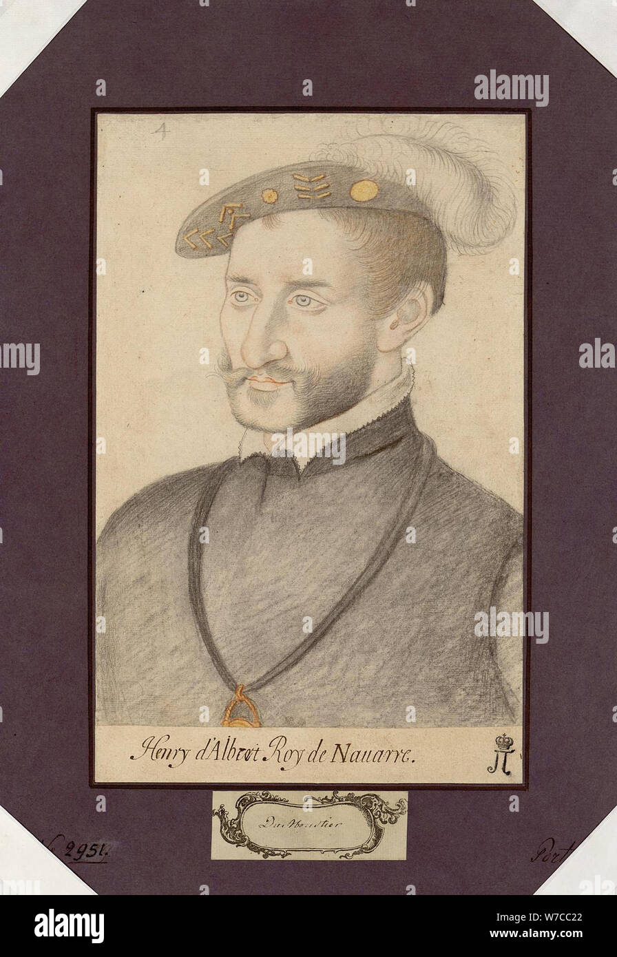 Portrait of Henry II of Navarre (1503-1555 Stock Photo - Alamy