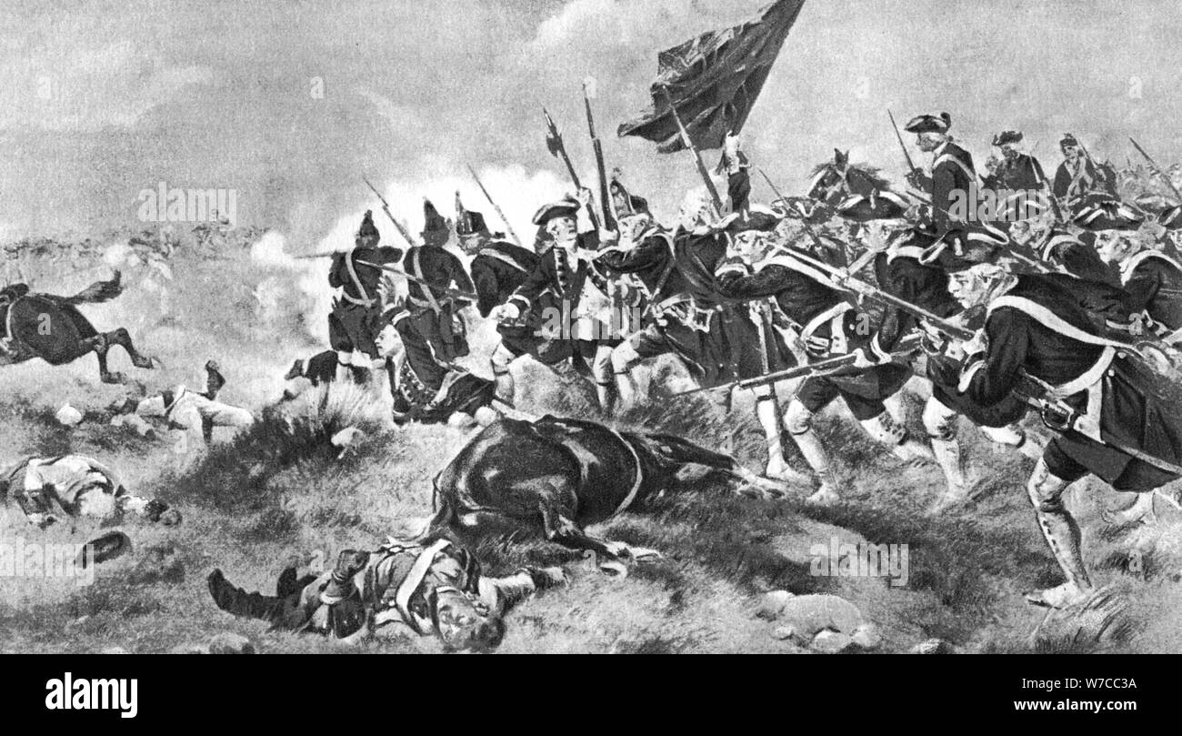 Battle of dettingen 1743 Black and White Stock Photos & Images - Alamy