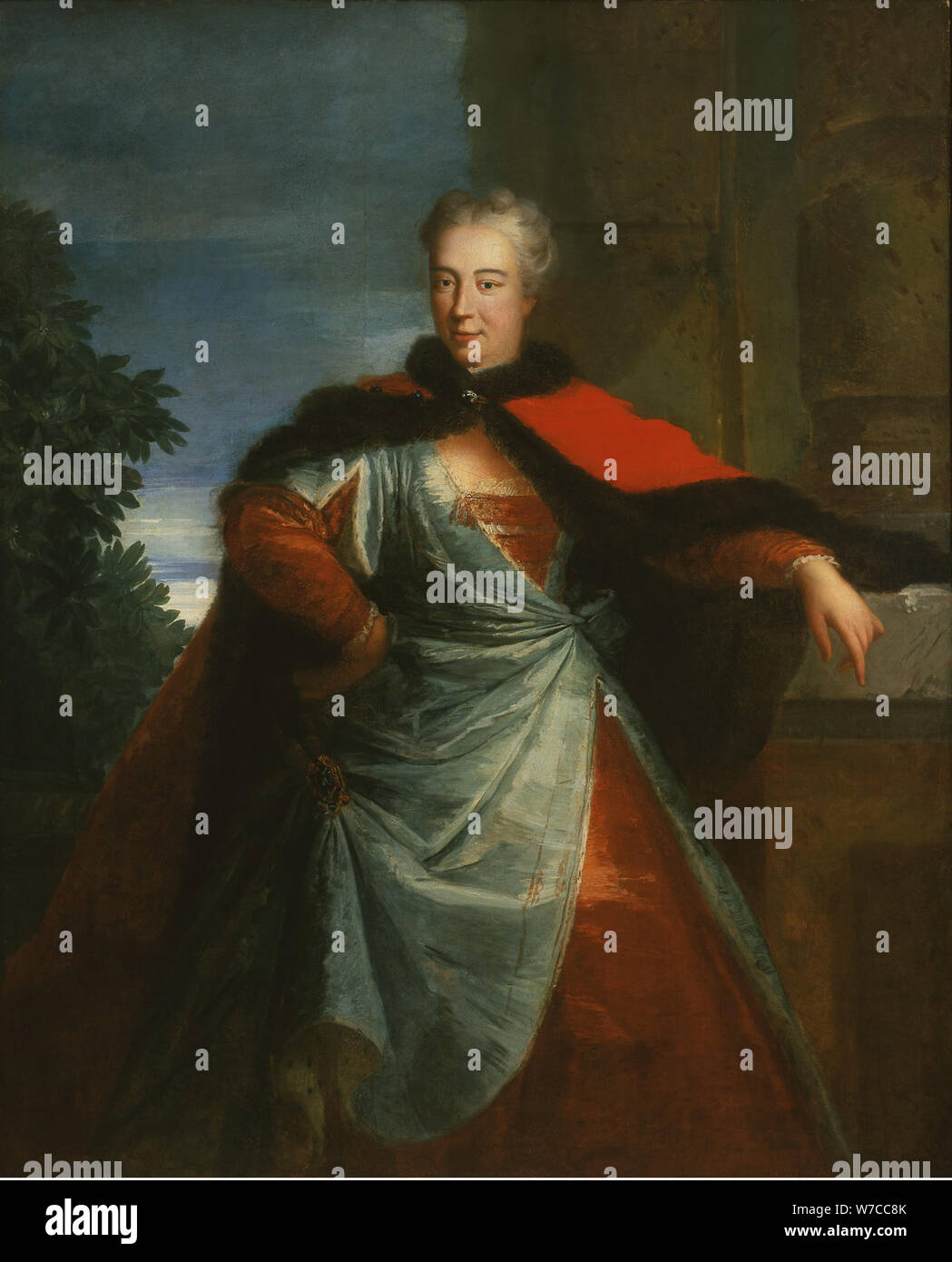 Portrait of Countess Elzbieta Helena Sieniawska (1669-1729), née ...