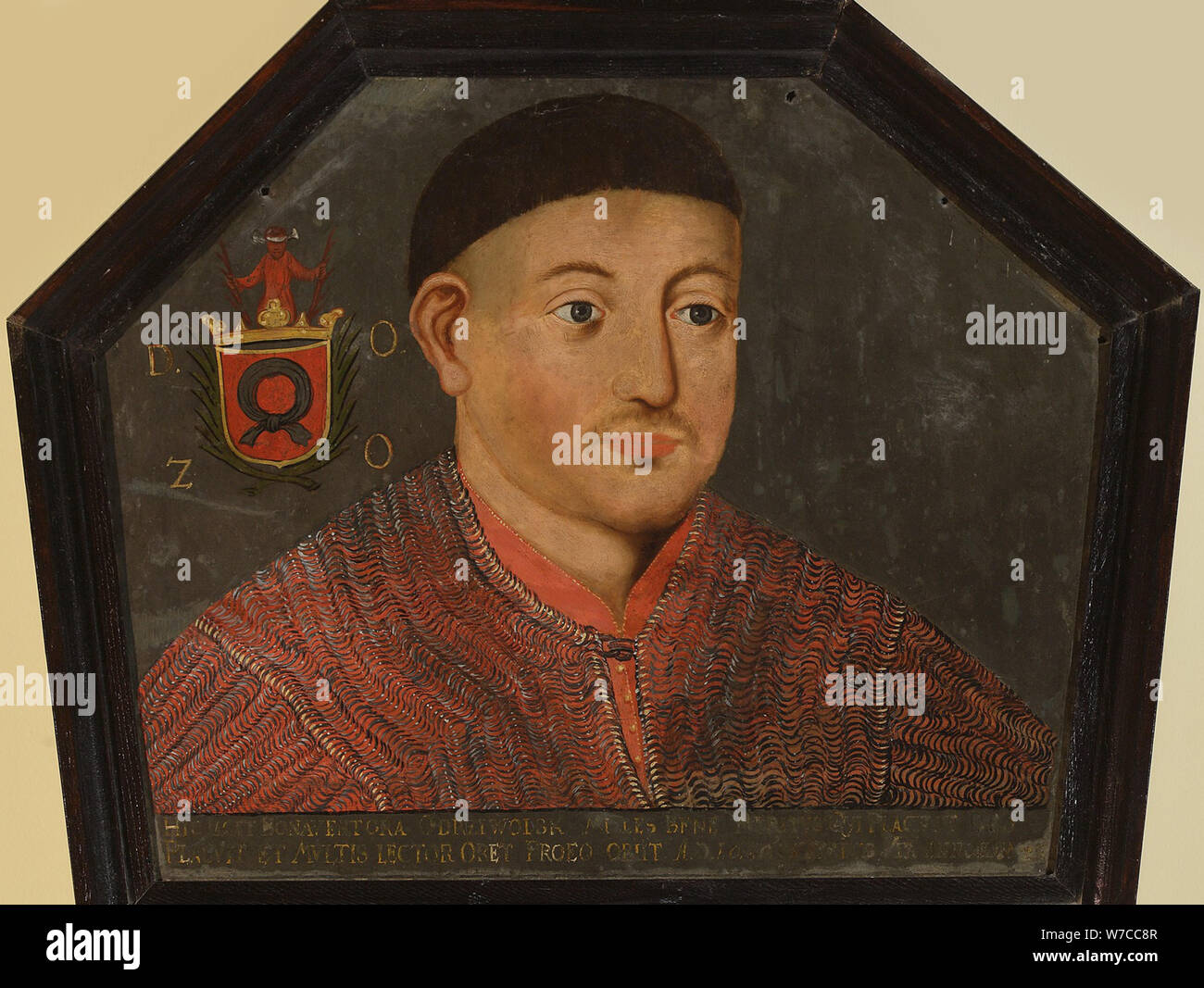 Coffin portrait of Bonawentura Odrzywolski Stock Photo - Alamy