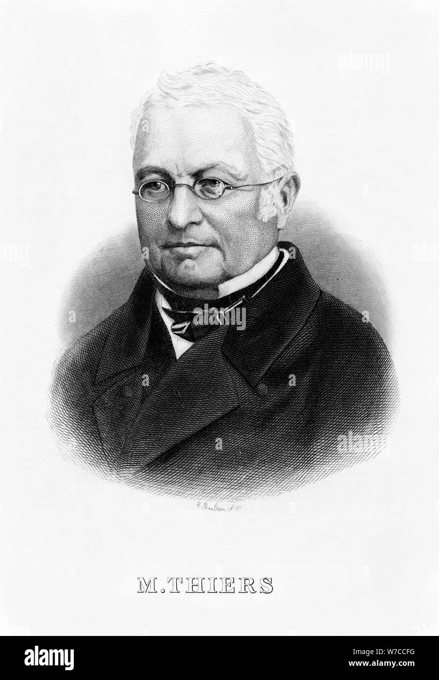 Louis Adolphe Thiers, French statesman and historian, 19th century ...