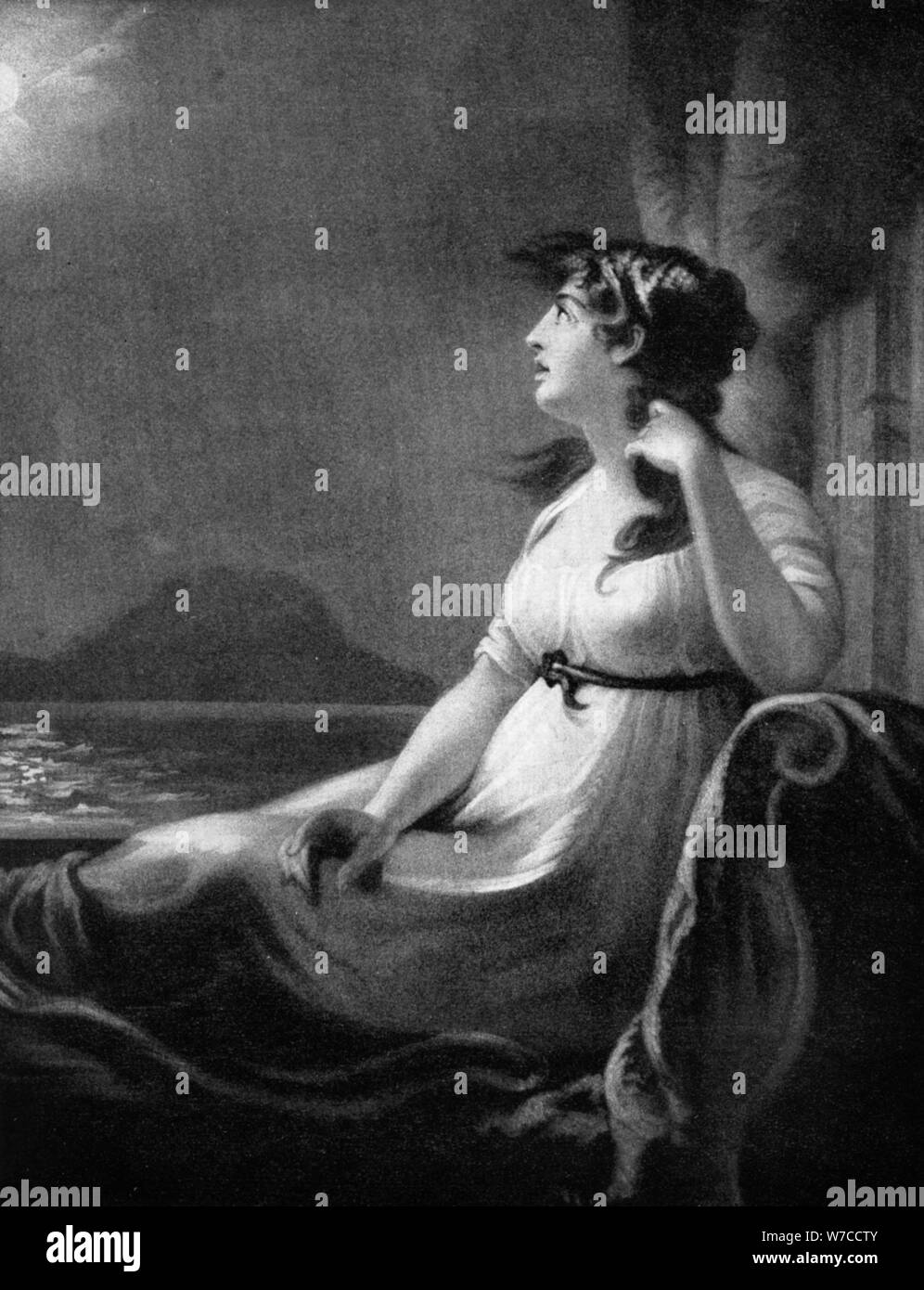 Lady Hamilton, 1806.Artist: William Say Stock Photo - Alamy