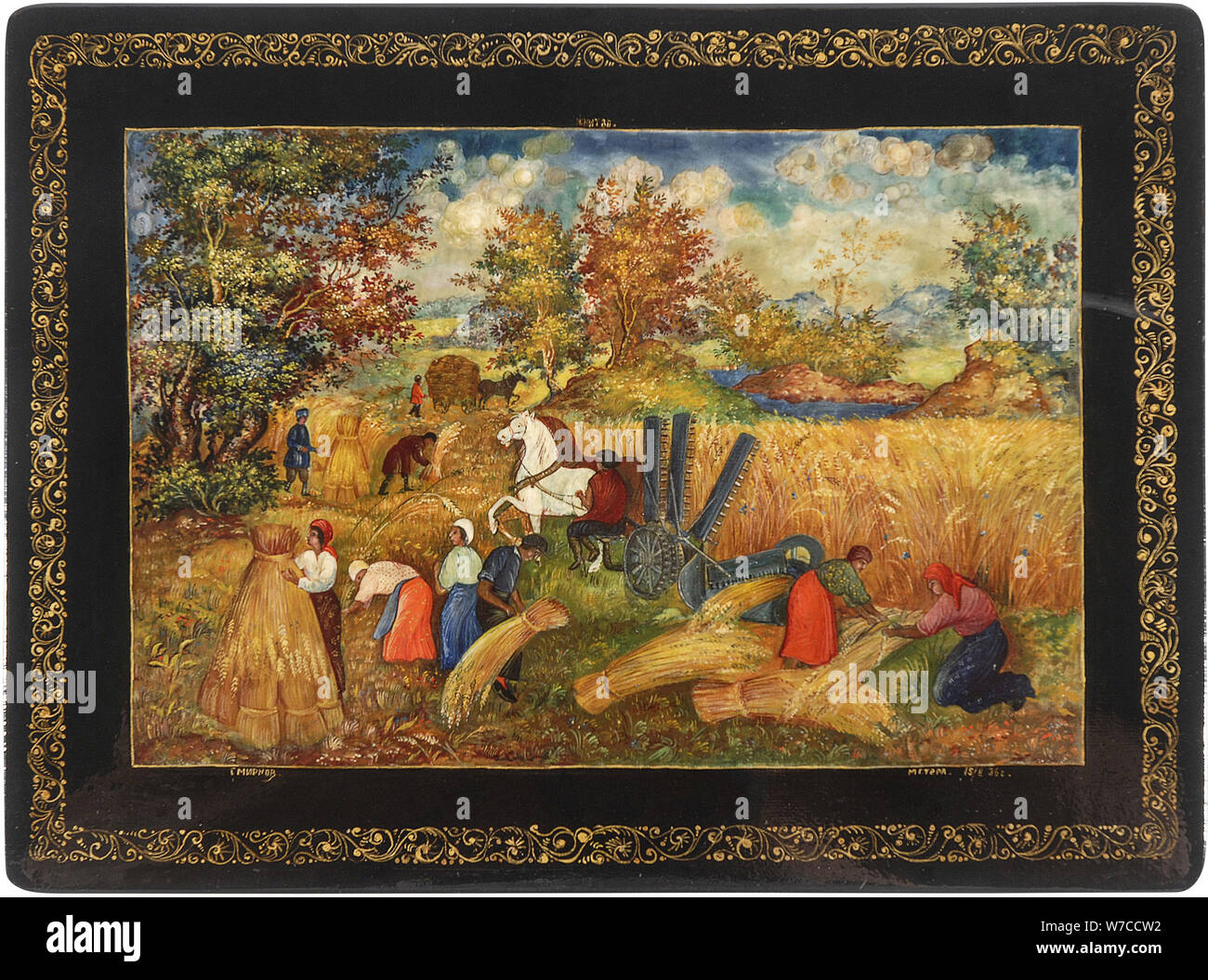 Propaganda painting Cut Out Stock Images & Pictures - Alamy