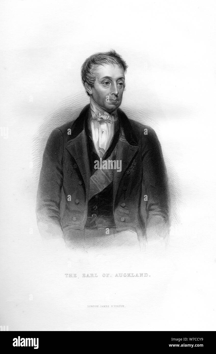 George Eden, 1st Earl of Auckland, Governor-General of India, 19th ...