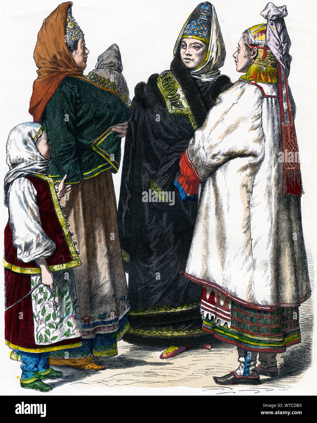 Russian girl traditional dress hi-res stock photography and images - Alamy