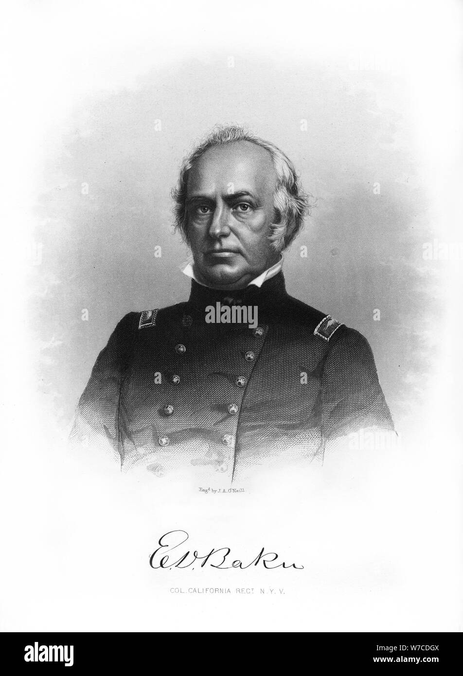 Edward d baker hi-res stock photography and images - Alamy