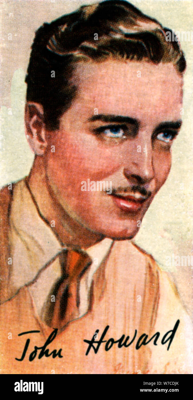 John Howard, (1913-1995), American actor, 20th century. Artist: Unknown ...