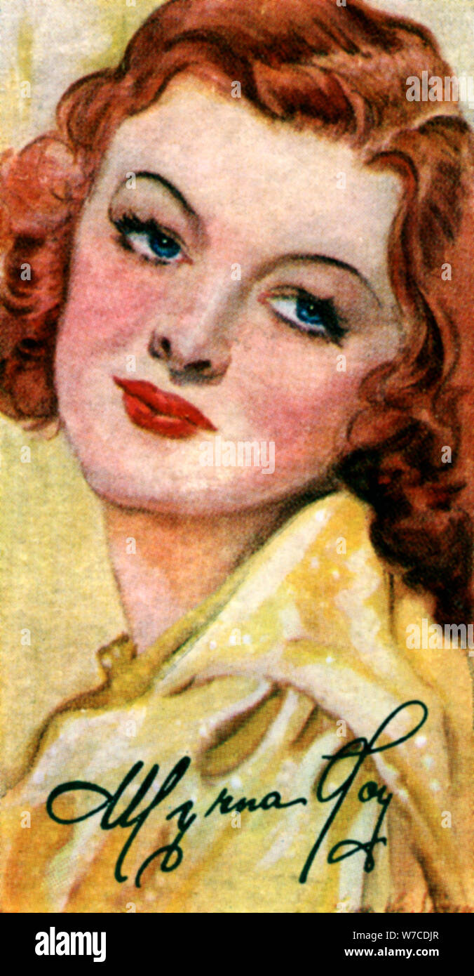 Myrna Loy Color