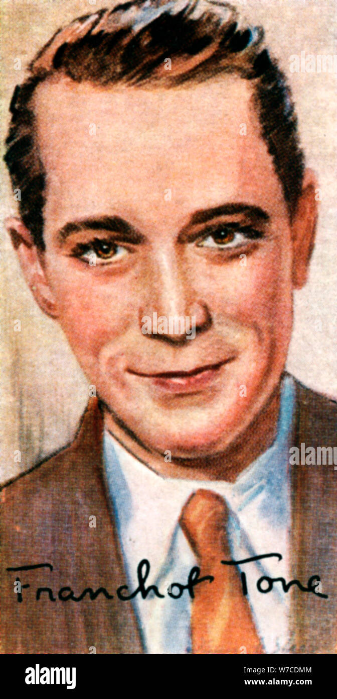 Franchot Tone, (1905-1968), American actor, 20th Century. Artist ...