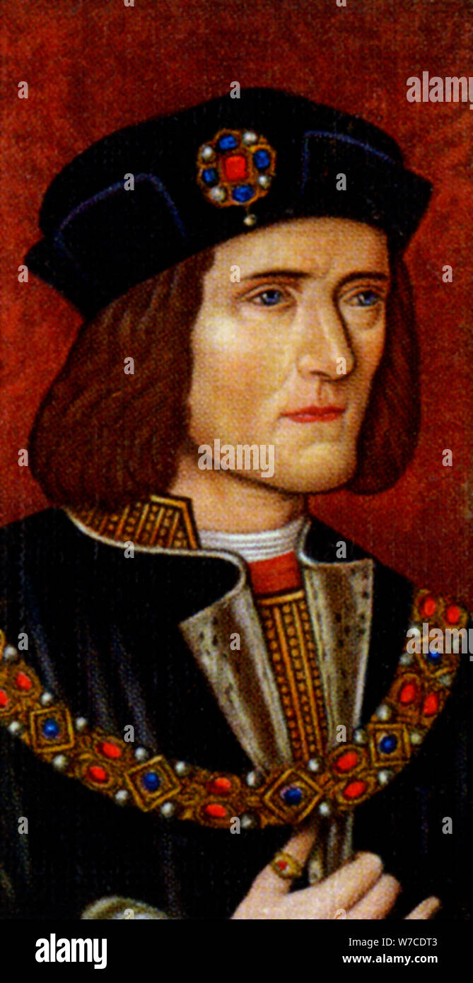 King Richard III. Artist: Unknown Stock Photo - Alamy