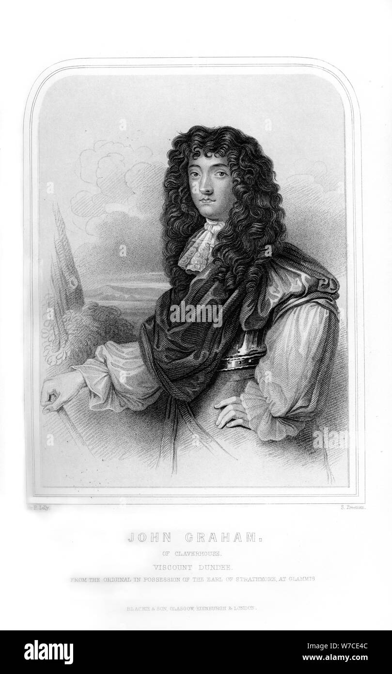 John Graham of Claverhouse, 1st Viscount Dundee, Scottish Jacobite ...