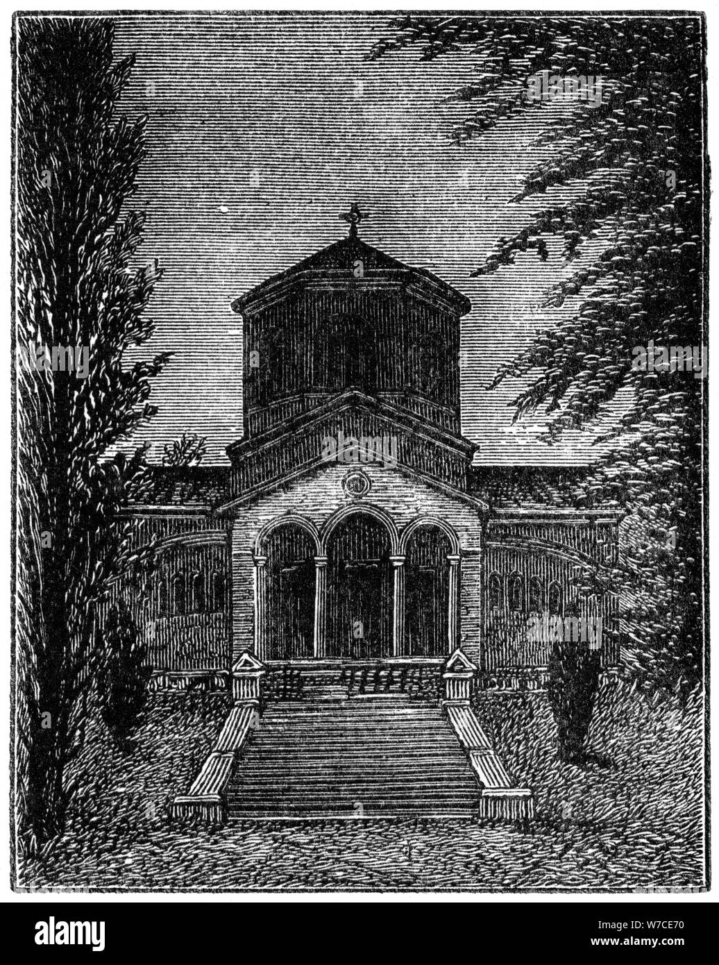 'Prince Consort's Mausoleum', 1880.Artist: Robert Taylor Pritchett ...