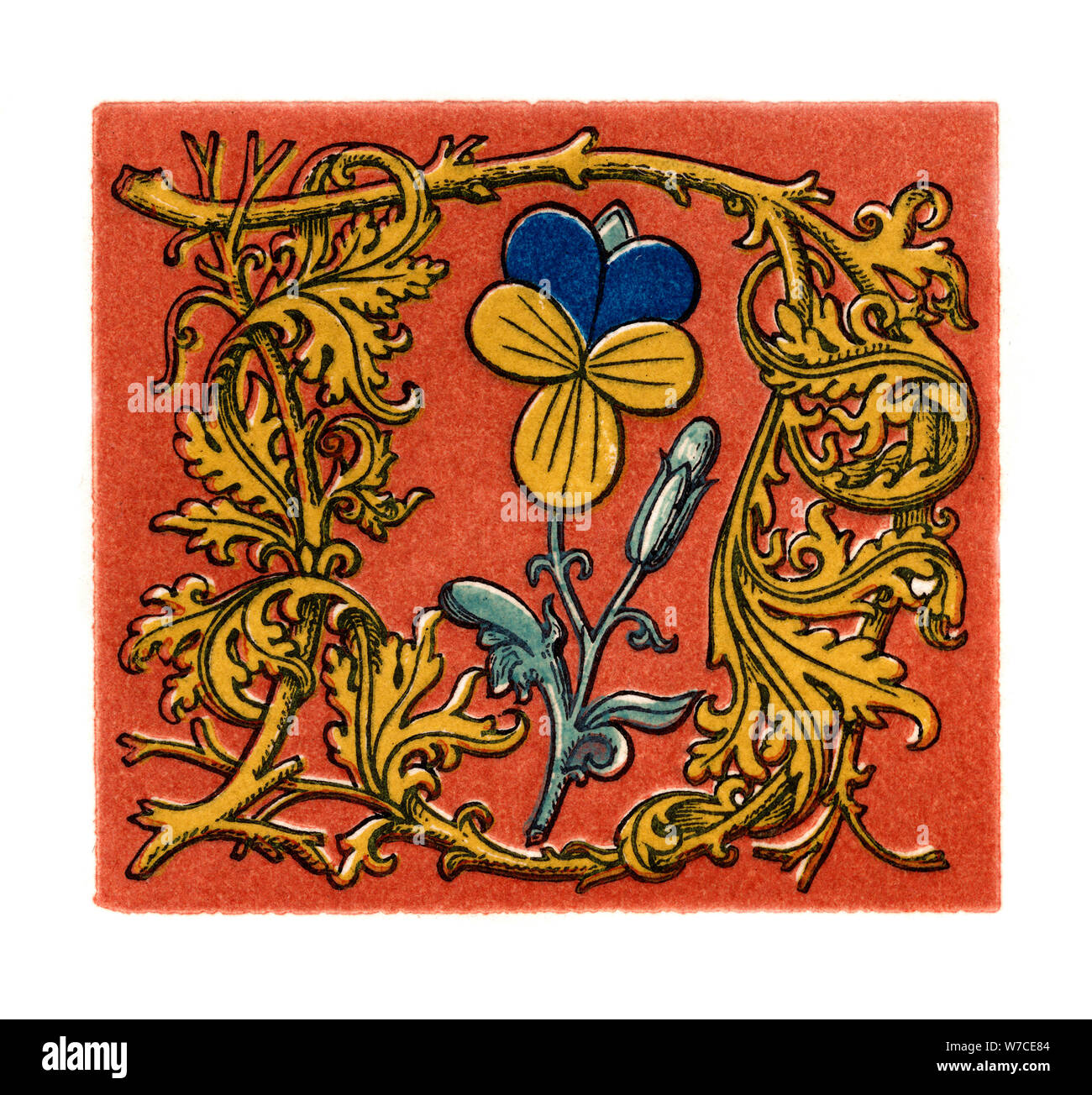 Medieval Illuminated Letters H