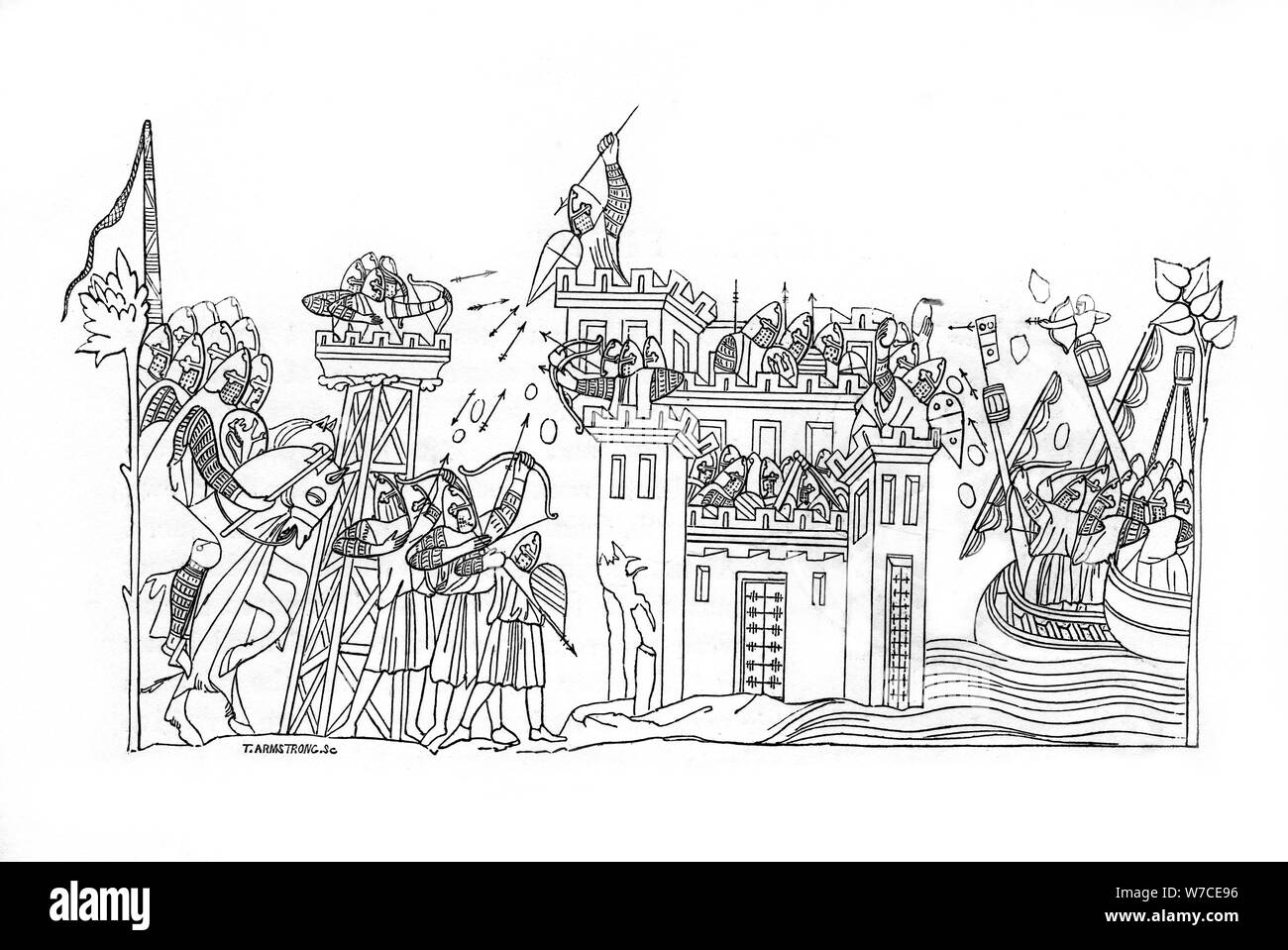 Ship siege hi-res stock photography and images - Alamy