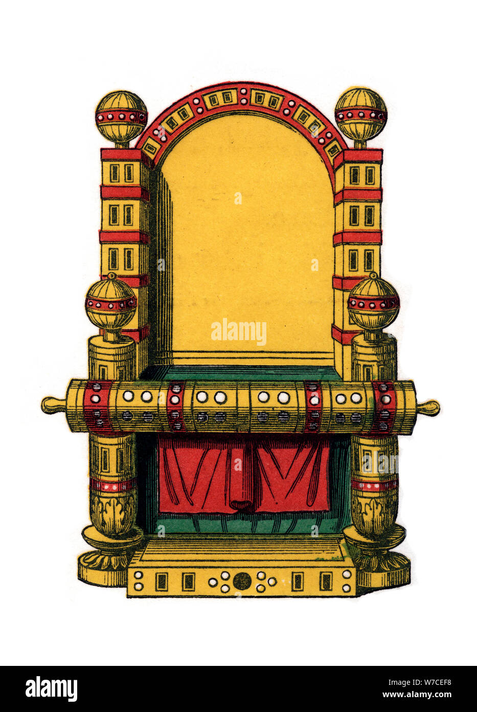 Side View Chair Throne Of Swords