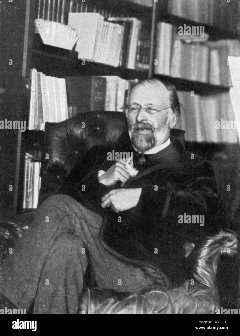 Hippolyte Taine, French critic and historian, 1890.Artist: Chevrillon ...