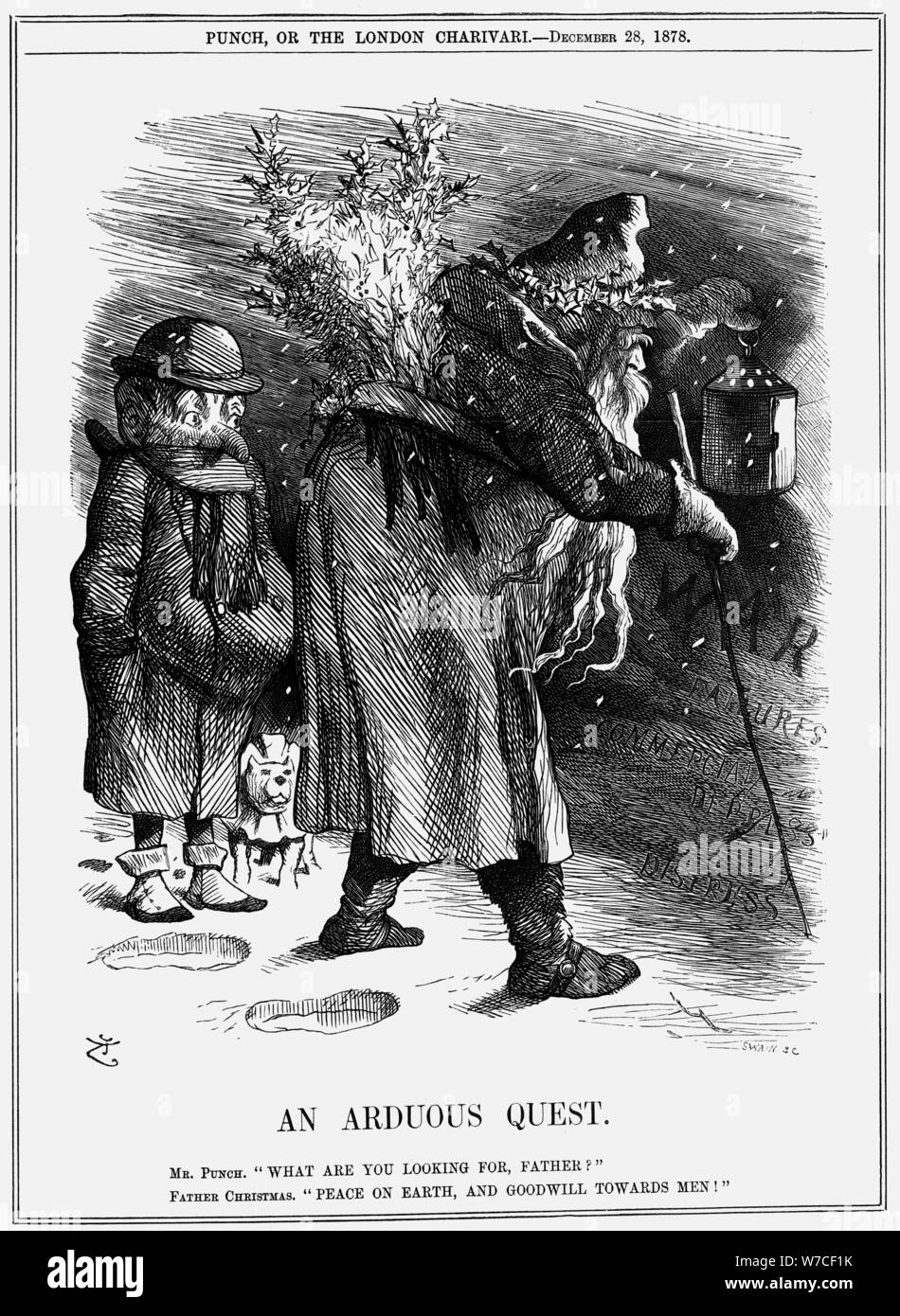 'An Arduous Quest', 1878. Artist: Joseph Swain Stock Photo - Alamy